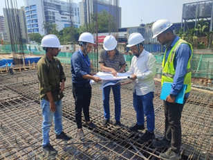 Construction of IDB Bhaban-2