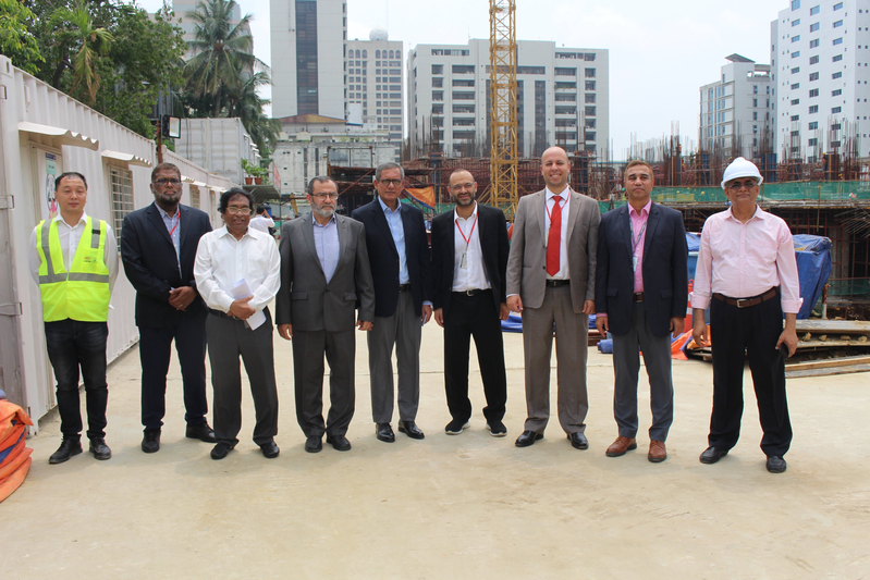 Construction of IDB Bhaban-2